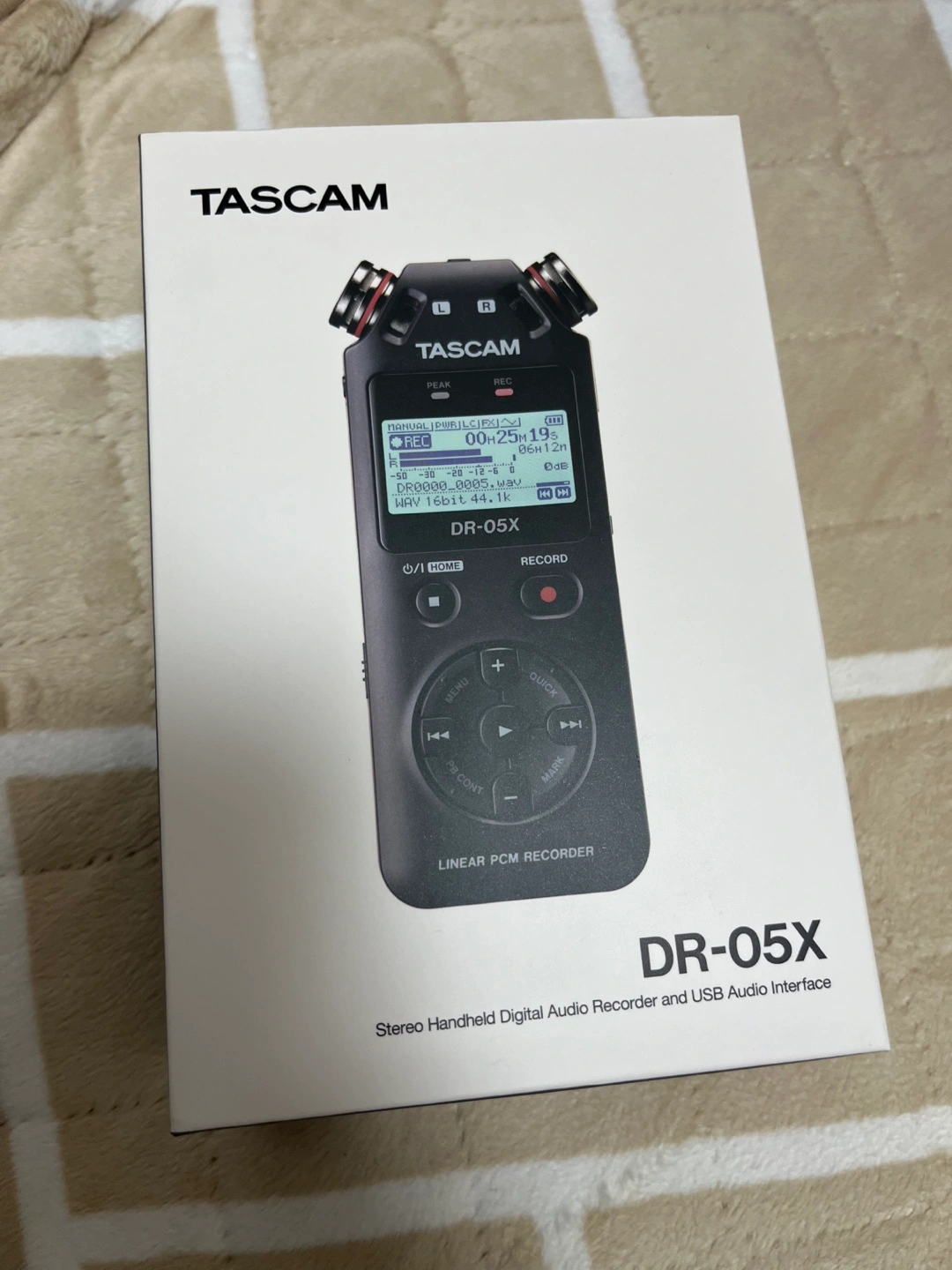 TASCAM DR-05X 풀박스 타스캠 마이크 | 방학제3동 | 디지털기기 | 당근 중고거래