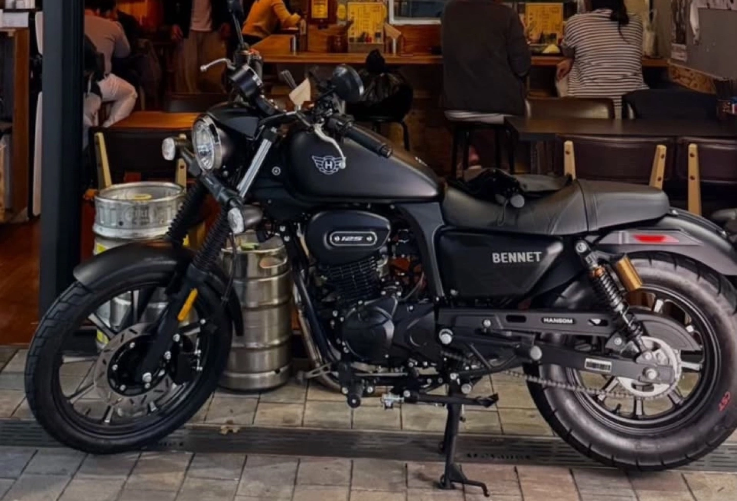 23년식 베네트125 주행거리1500km | 소하2동 | 스포츠/레저 | 당근 중고거래