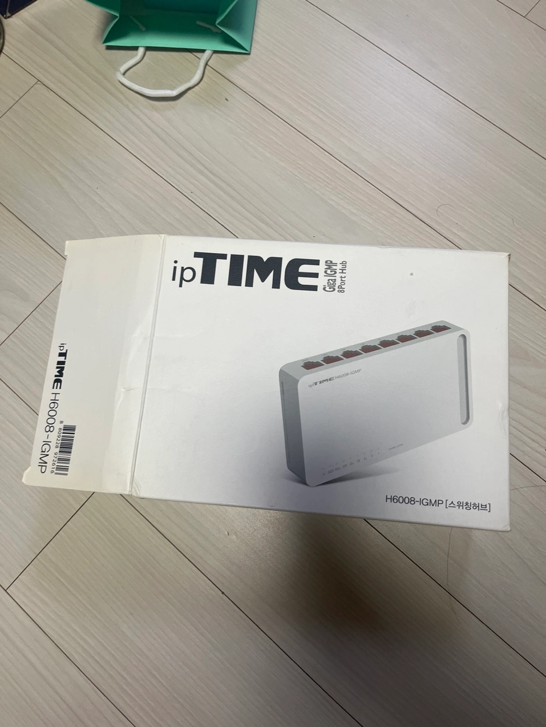 ipTIME H6008-igmp 기가라이트 스위칭 허브 | 가산동 | 디지털기기 | 당근 중고거래