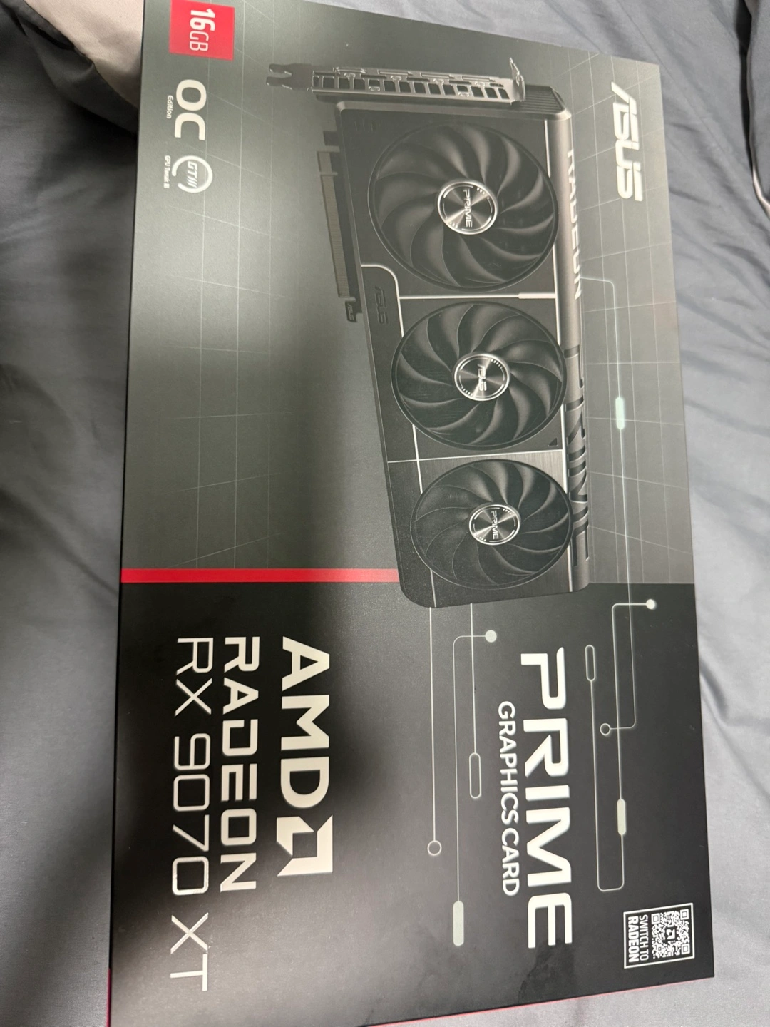 ASUS PRIME 라데온 RX 9070 XT OC D6 16GB 대원씨티에스 | 산본2동 | 디지털기기 | 당근 중고거래