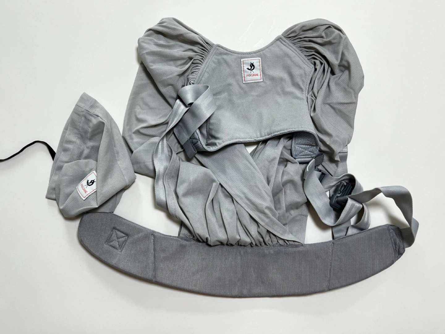 포그내 스텝원 아기띠 UV 컷 에어 (라이트그레이 매쉬 소재) | 유아동 | 당근 중고거래