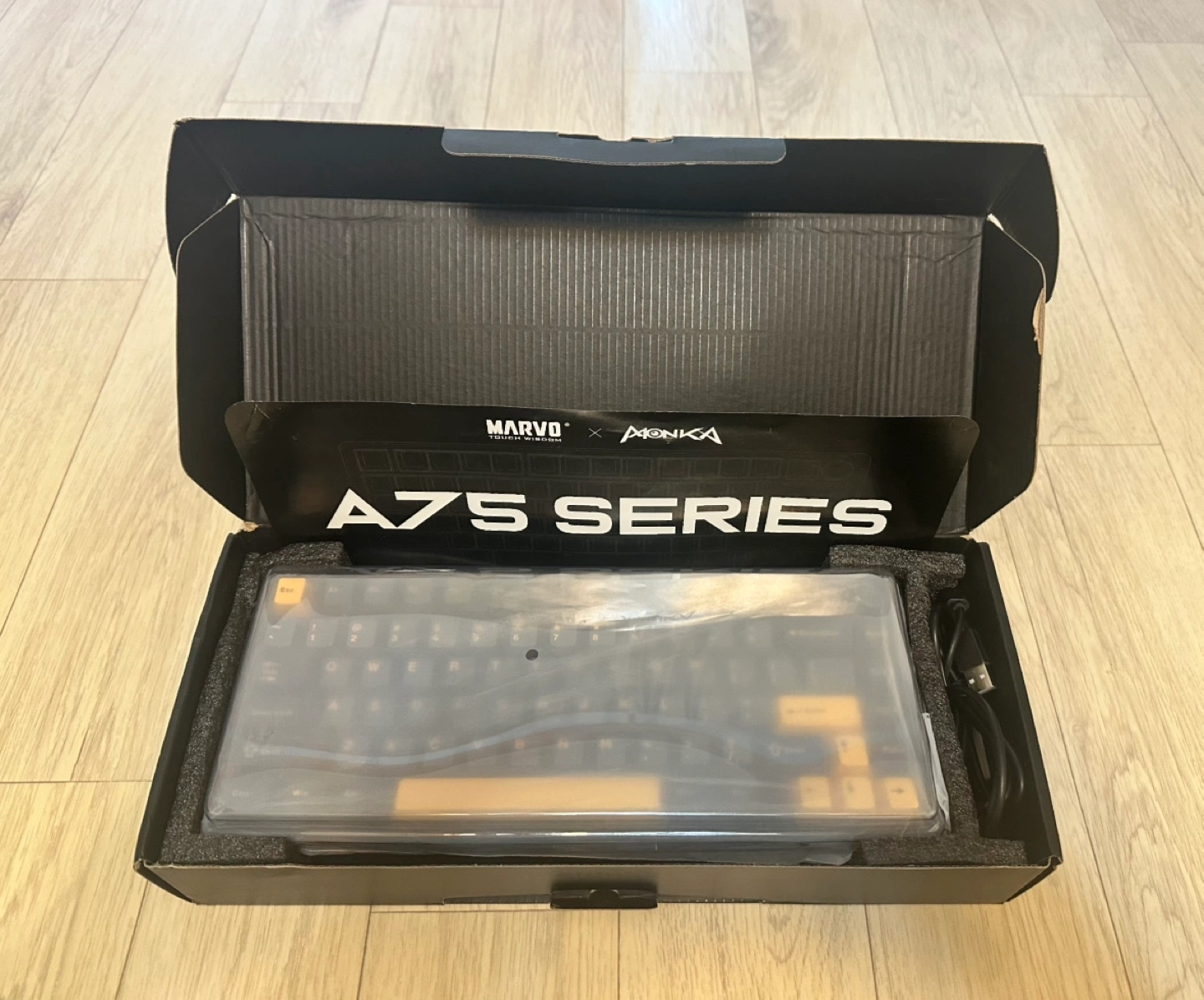 MONKA A75 CUSTOM 게이밍 기계식 키보드 | 용봉동 | 디지털기기 | 당근 중고거래