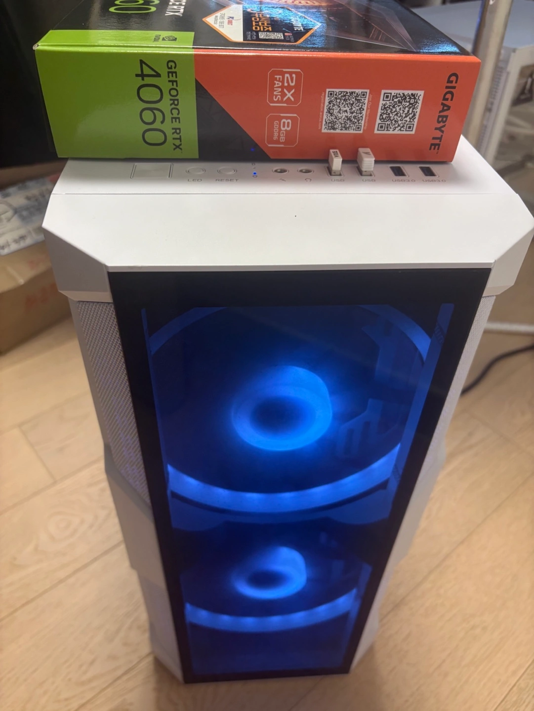 라이젠 7500f / 4060 컴퓨터 | 송도동 | 디지털기기 | 당근 중고거래
