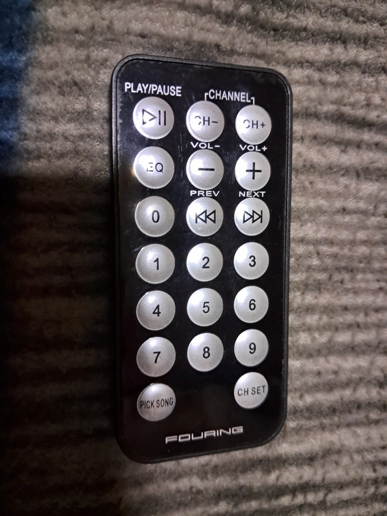 FOURING 오디오 리모컨 | 도마2동 | 생활가전 | 당근 중고거래