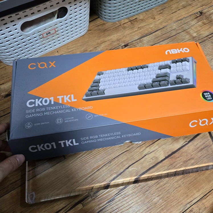 콕스 CK01 TKL 기계식 키보드 텐키리스 적축+아크릴 팜레스트 | 용문동 | 디지털기기 | 당근 중고거래