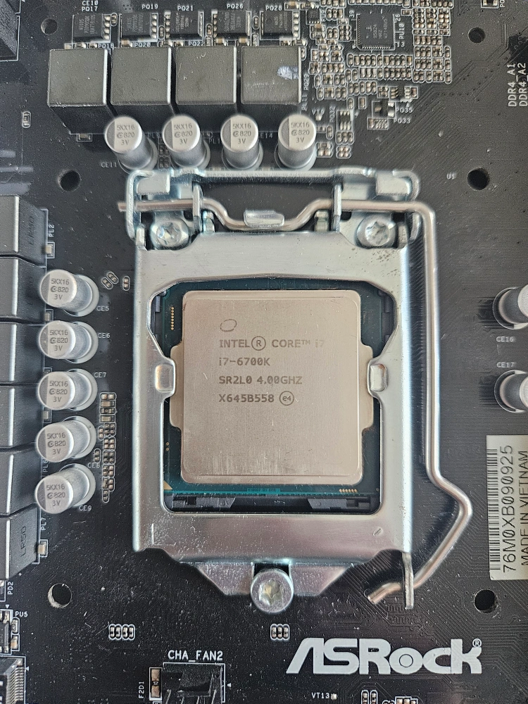 인텔 i7-6700k CPU, ASRock H270 Pro4 메인보드 세트 | 남산동 | 디지털기기 | 당근 중고거래