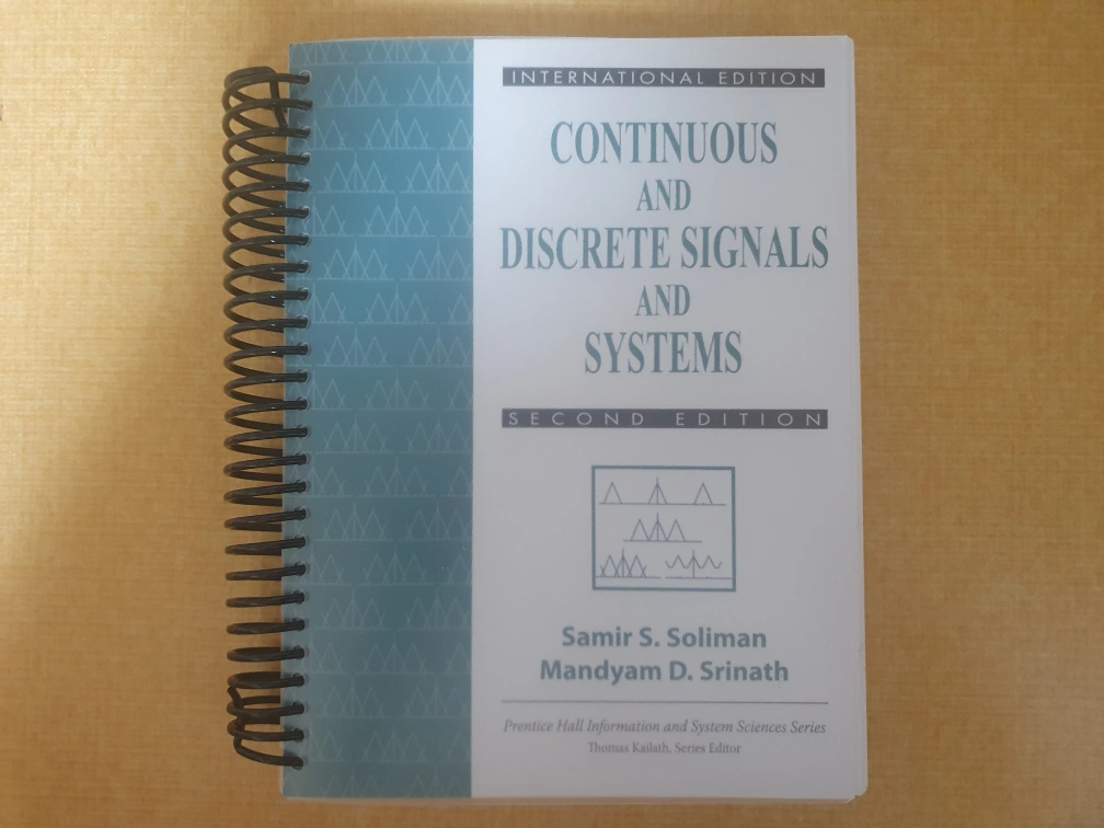 신호 및 시스템 (Continuous and Discrete Signals and Systems) | 용봉동 | 도서 | 당근 중고거래
