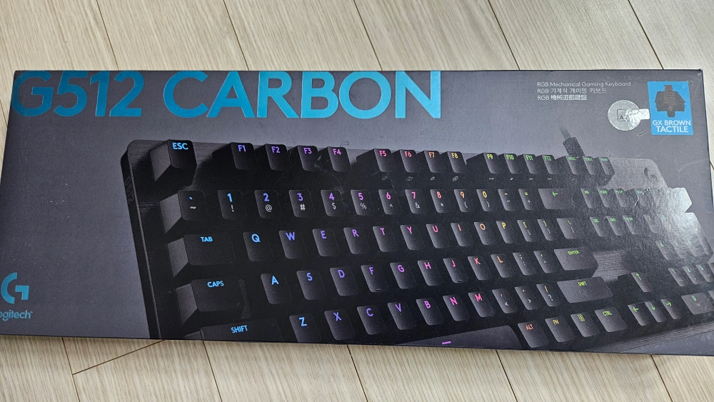 로지텍코리아 정품 G512 CARBON GX 게이밍키보드 | 아라동 | 디지털기기 | 당근 중고거래