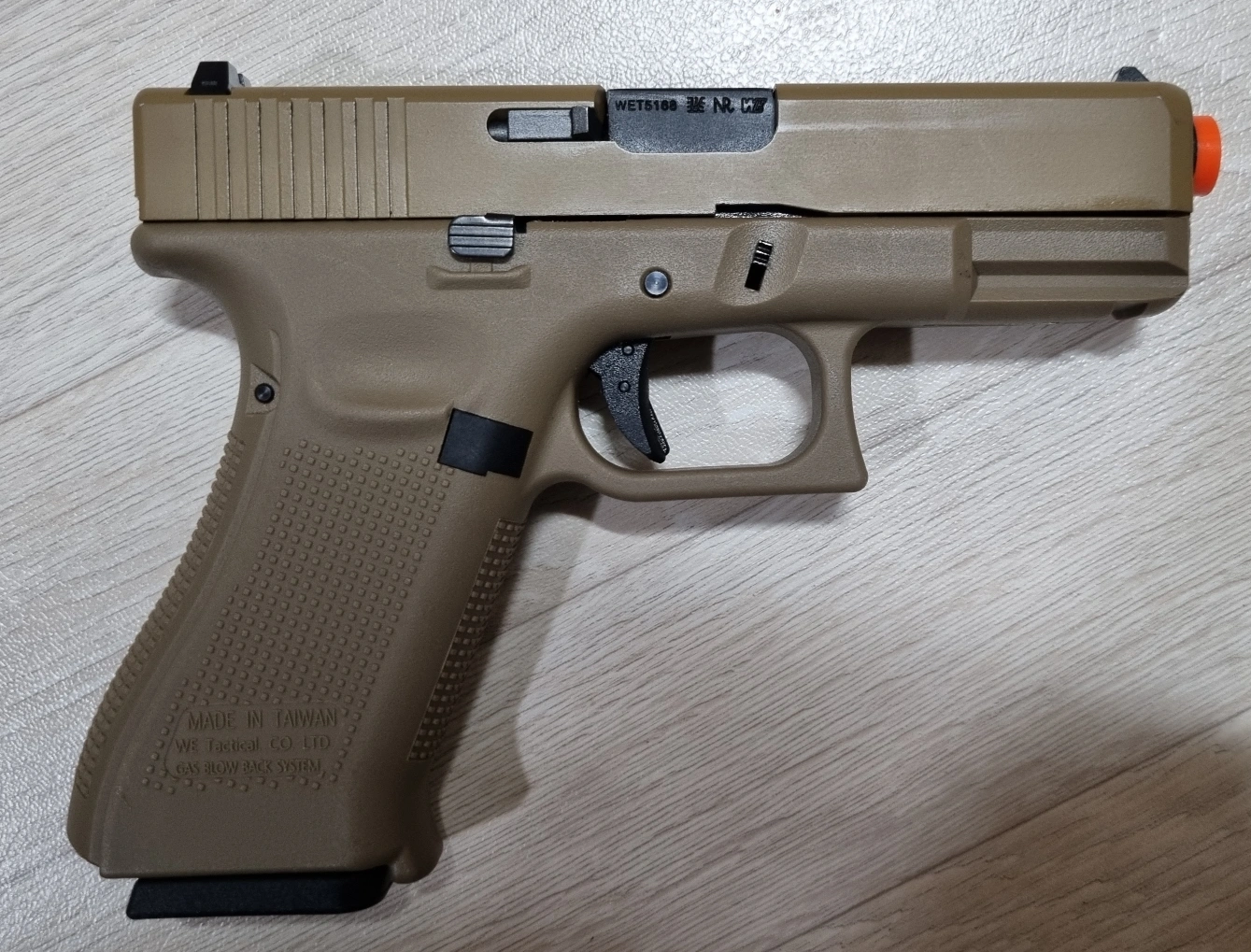 WE glock 19x Gen5 Tan 에어소프트 | 대신동 | 디지털기기 | 당근 중고거래