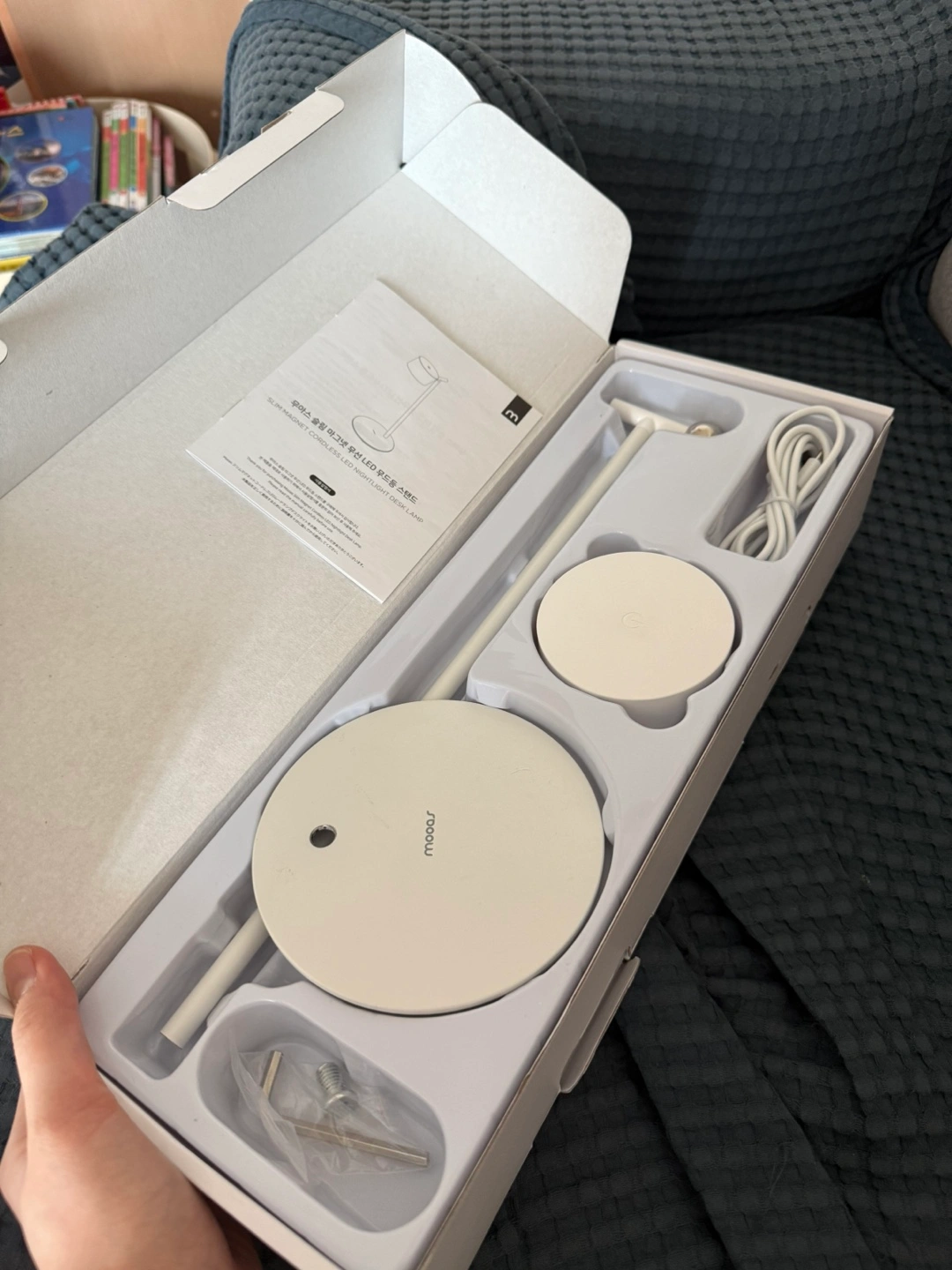 무아스 무선 LED 무드등 스탠드 | 연희동 | 가구/인테리어 | 당근 중고거래