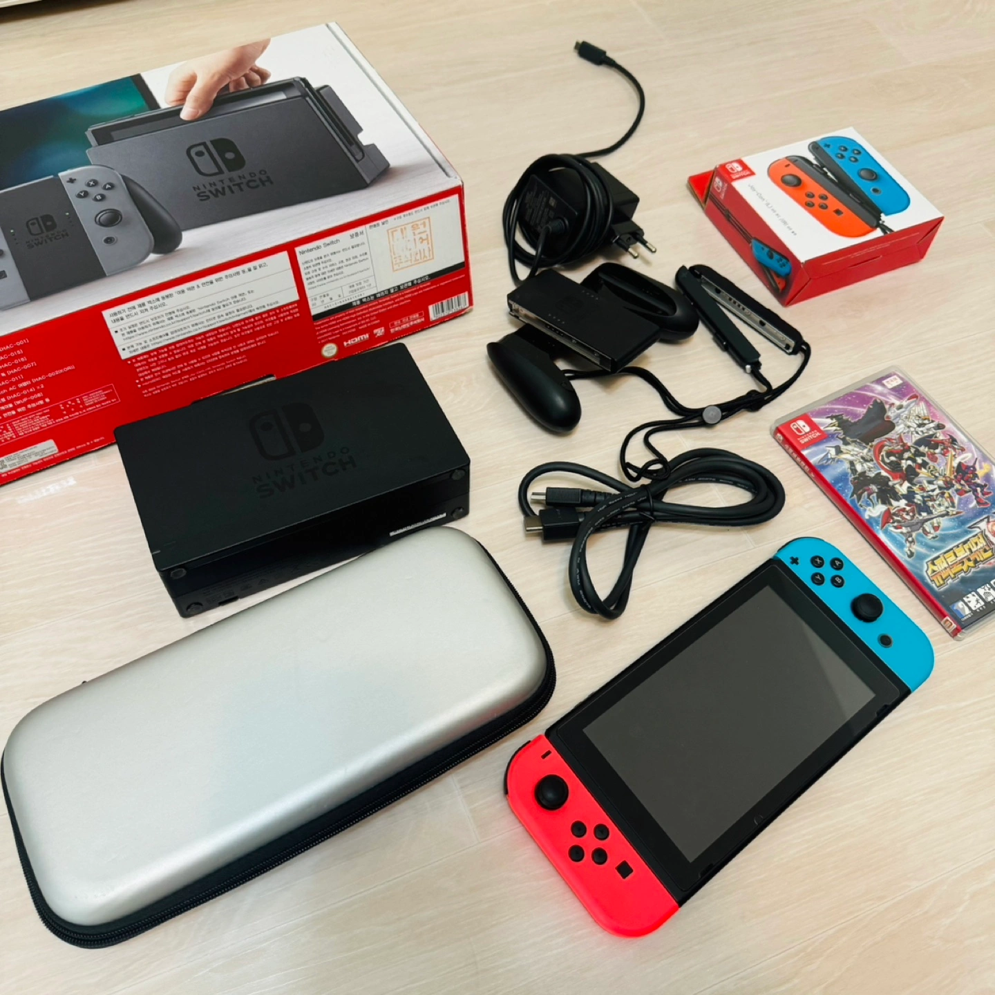 닌텐도 스위치 본체+조이콘 기본 풀박스 (게임팩포함) | 만수동 | 취미/게임/음반 | 당근 중고거래