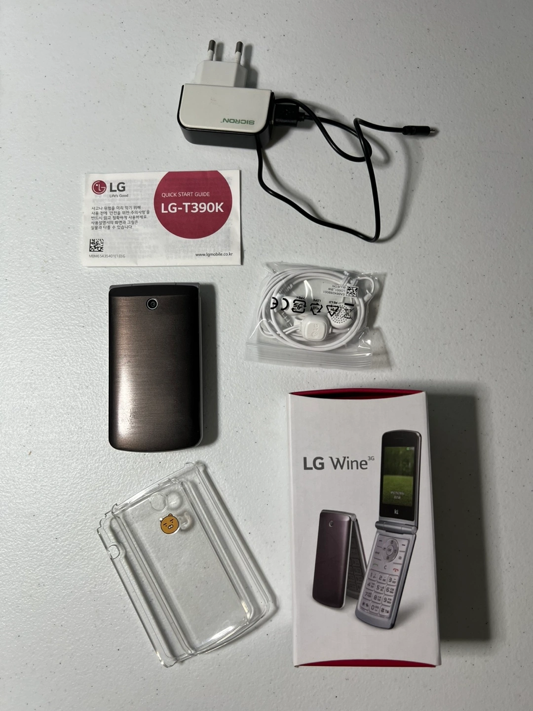 LG 와인폰 T390K 휴대폰 폴더폰 | 두마면 | 디지털기기 | 당근 중고거래