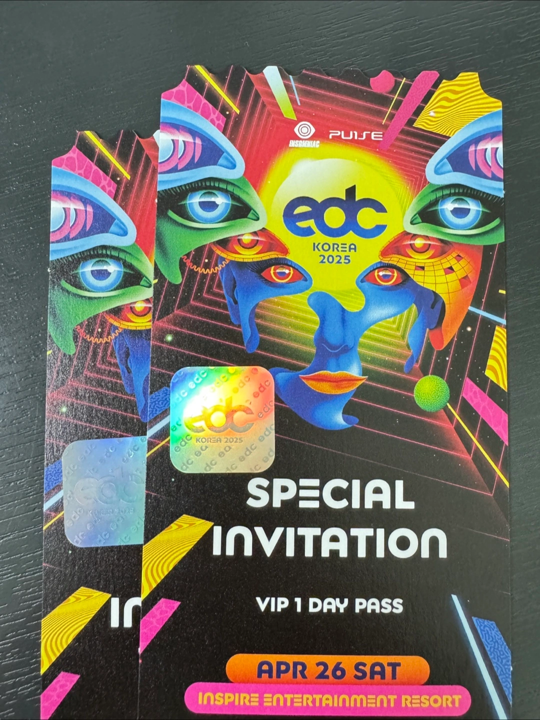 EDC 코리아 2025 VIP 토 1일권 | 티켓/교환권 | 당근 중고거래