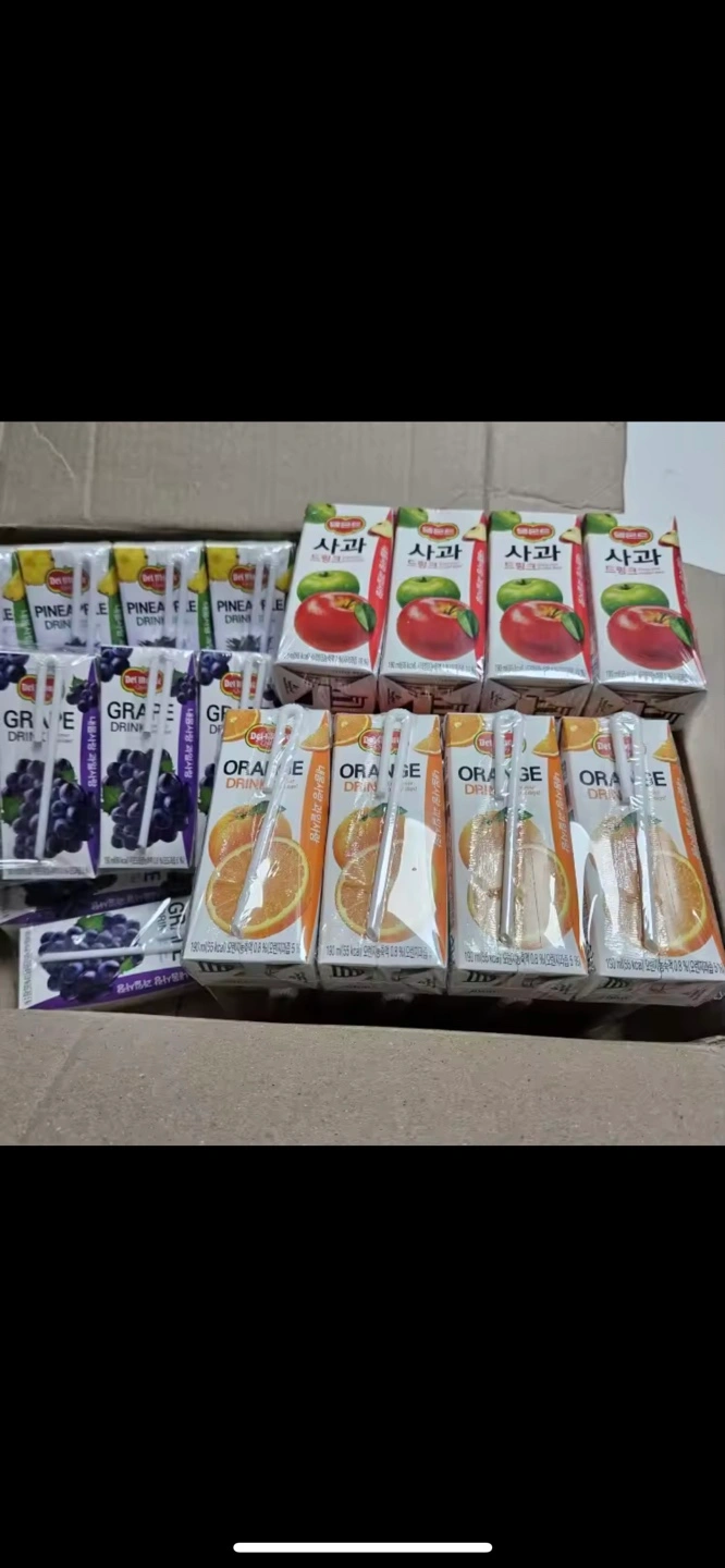 델몬트드링크 팩주스 190ml 4종 40개 오렌지16+ 망고8+ 사과8+ 포도8 | 별내동 | 가공식품 | 당근 중고거래