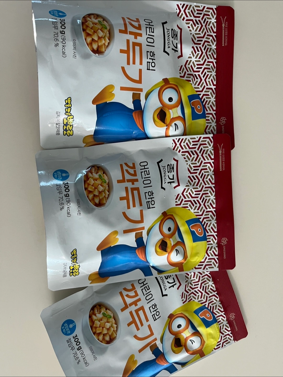 종가집 뽀로로 깍두기 | 흥해읍 | 가공식품 | 당근 중고거래