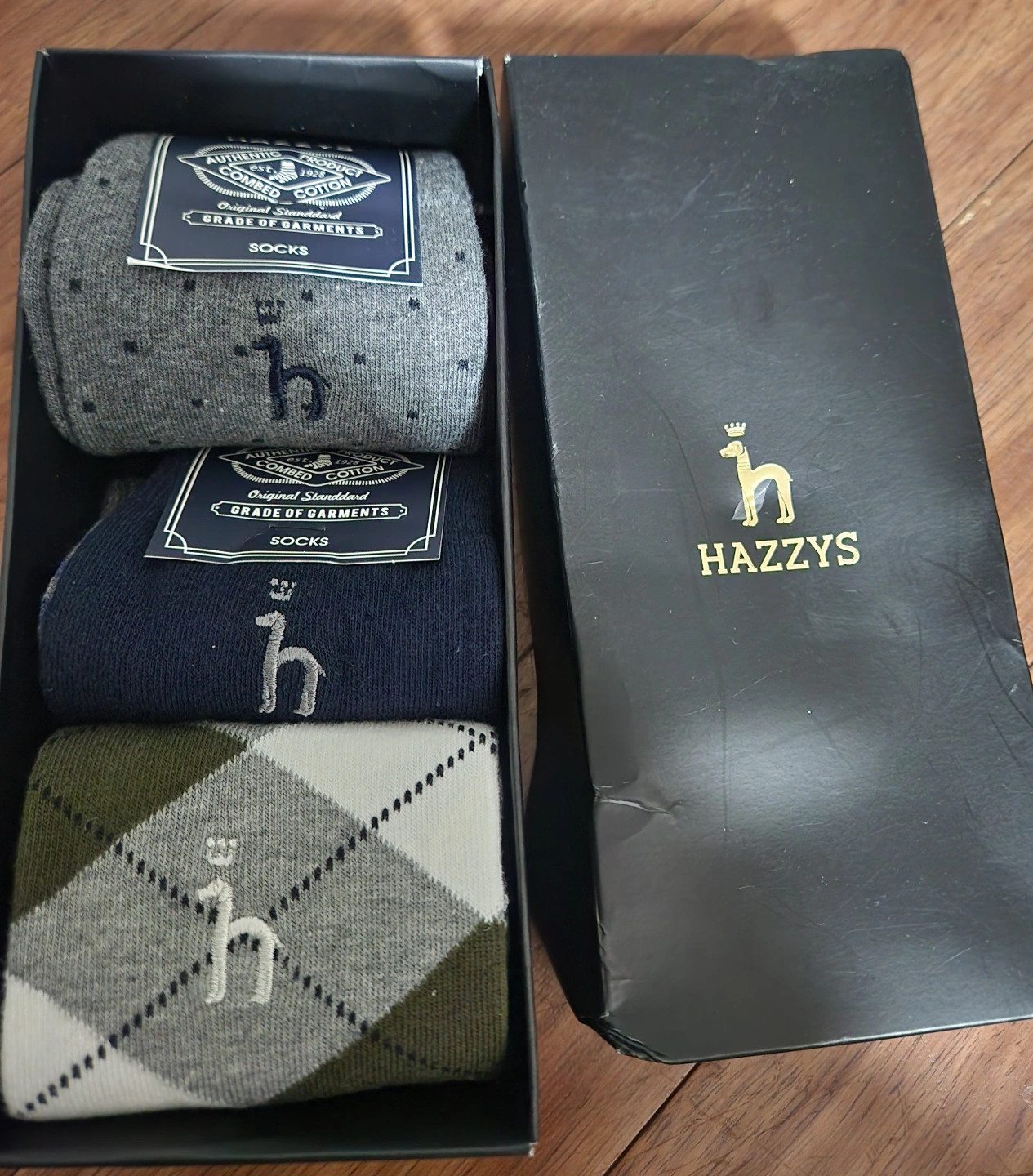 HAZZYS 헤지스 신사용 남성 양말 3족 세트 | 화곡동 | 남성패션/잡화 | 당근 중고거래