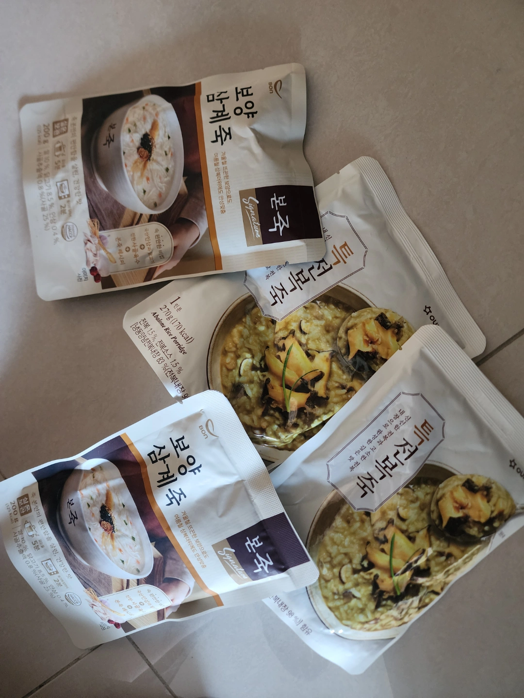 특전복죽 270g 본죽200g 일괄 | 용이동 | 가공식품 | 당근 중고거래