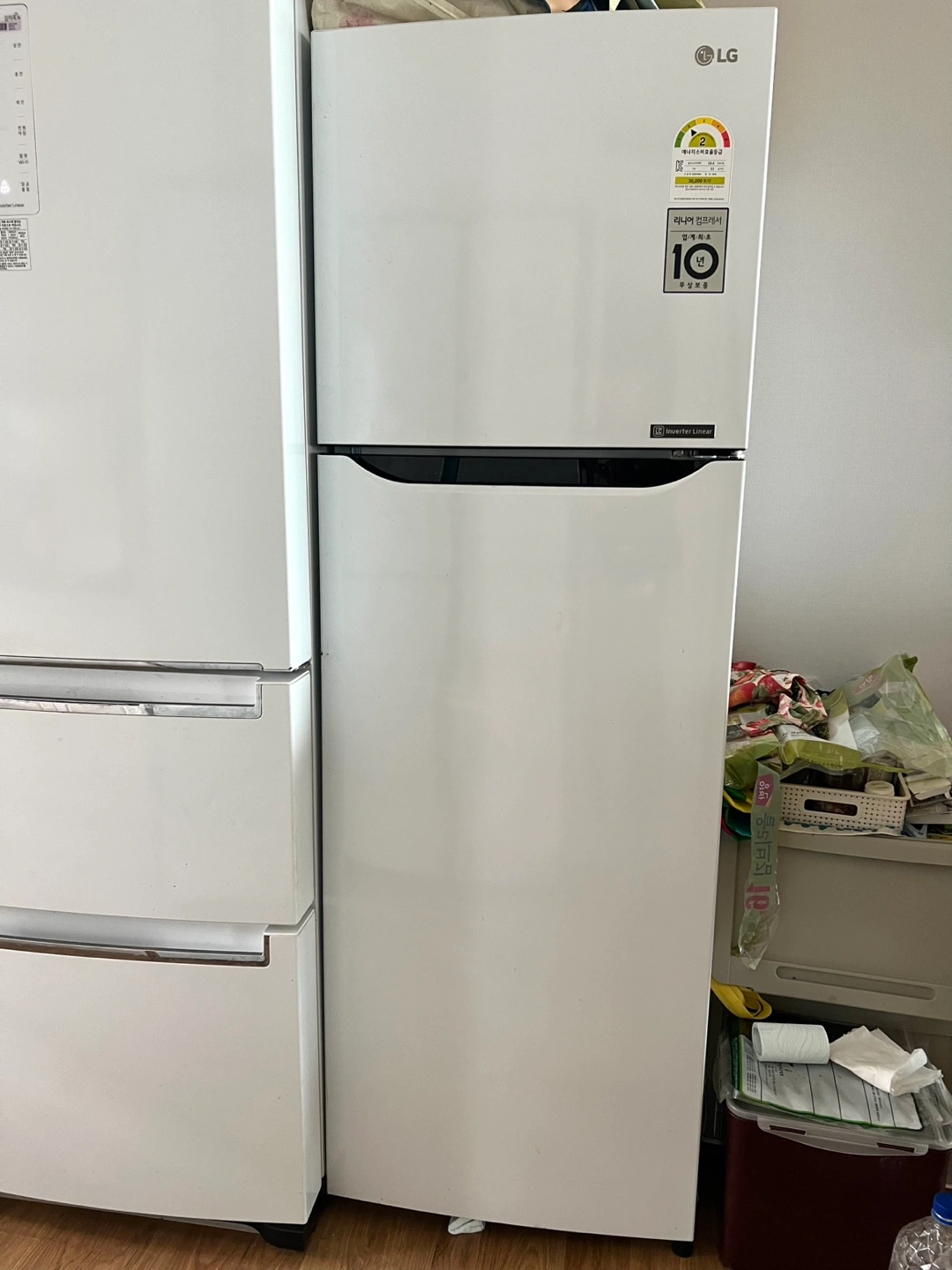 LG 254L 냉장고 B267WM / 실사용 1년 | 우정동 | 생활가전 | 당근 중고거래