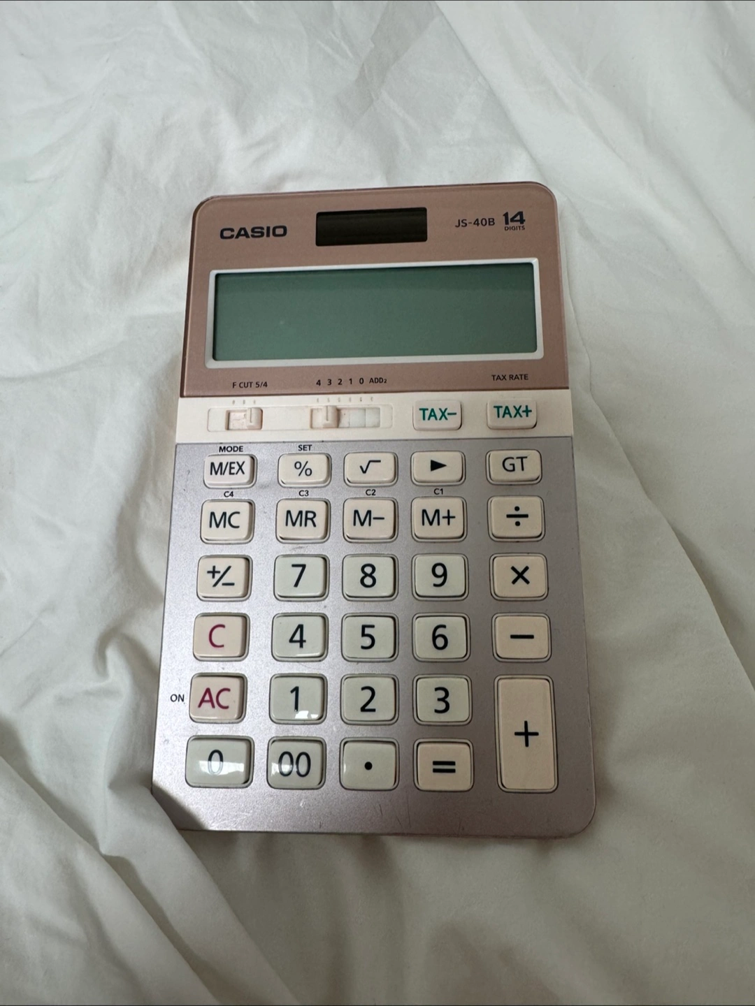 카시오 JS-40B 계산기(회계사 계산기, 핑크) | 디지털기기 | 당근 중고거래