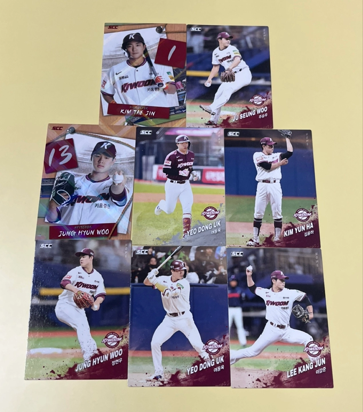 2025 KBO 카드 키움히어로즈 일괄 (정현우, 여동욱, 이강준 등) | 취미/게임/음반 | 당근 중고거래