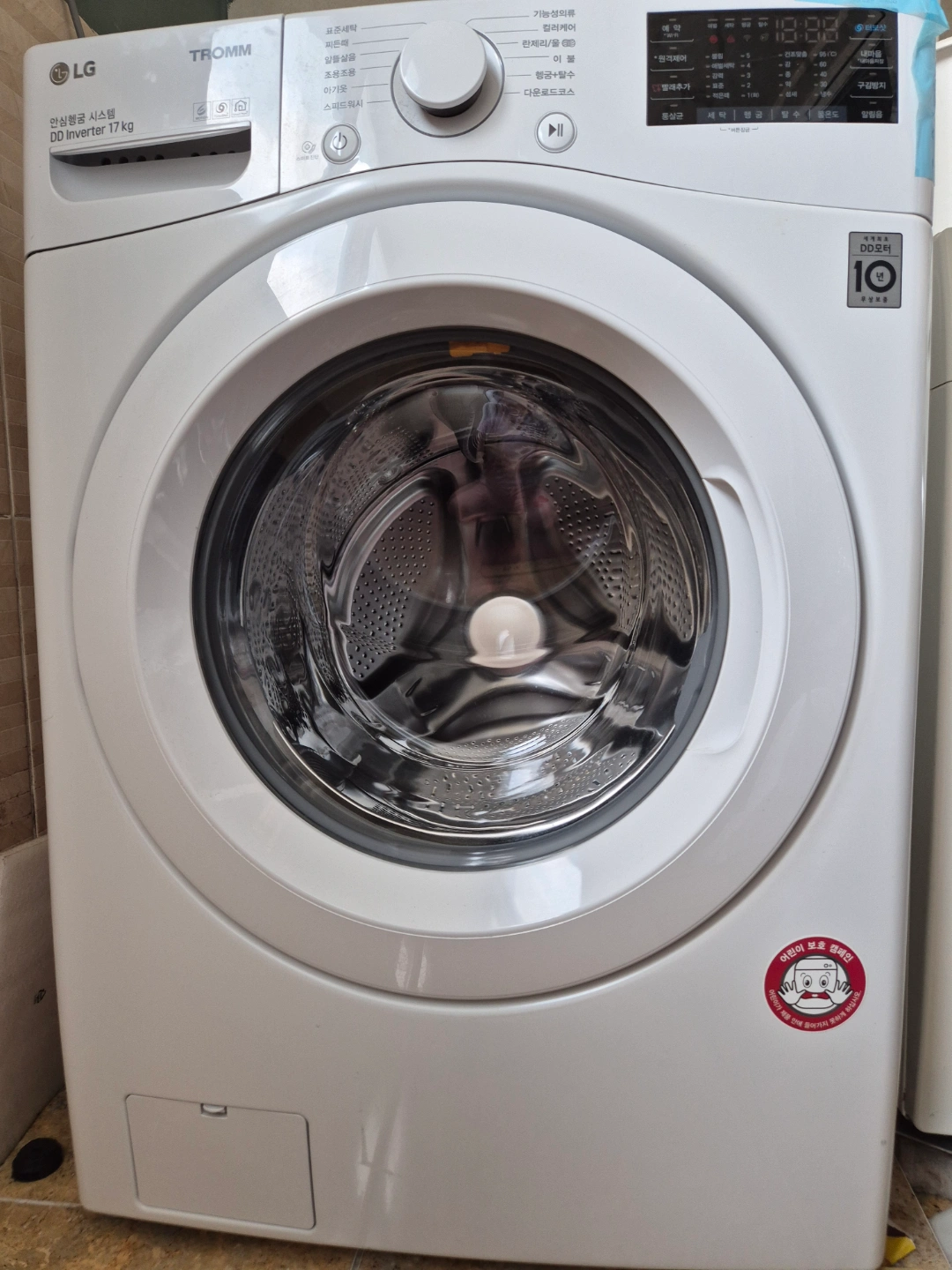 LG 트롬 세탁기 17kg F17WDBP | 생활가전 | 당근 중고거래