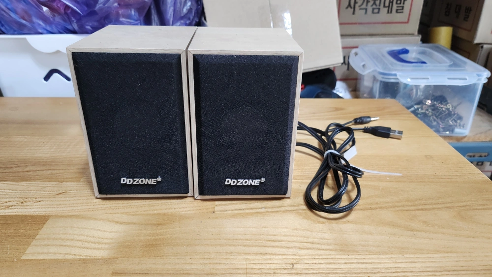 🎹🎹DDZONE 컴퓨터 스피커 2개🎹🎹 | 디지털기기 | 당근 중고거래