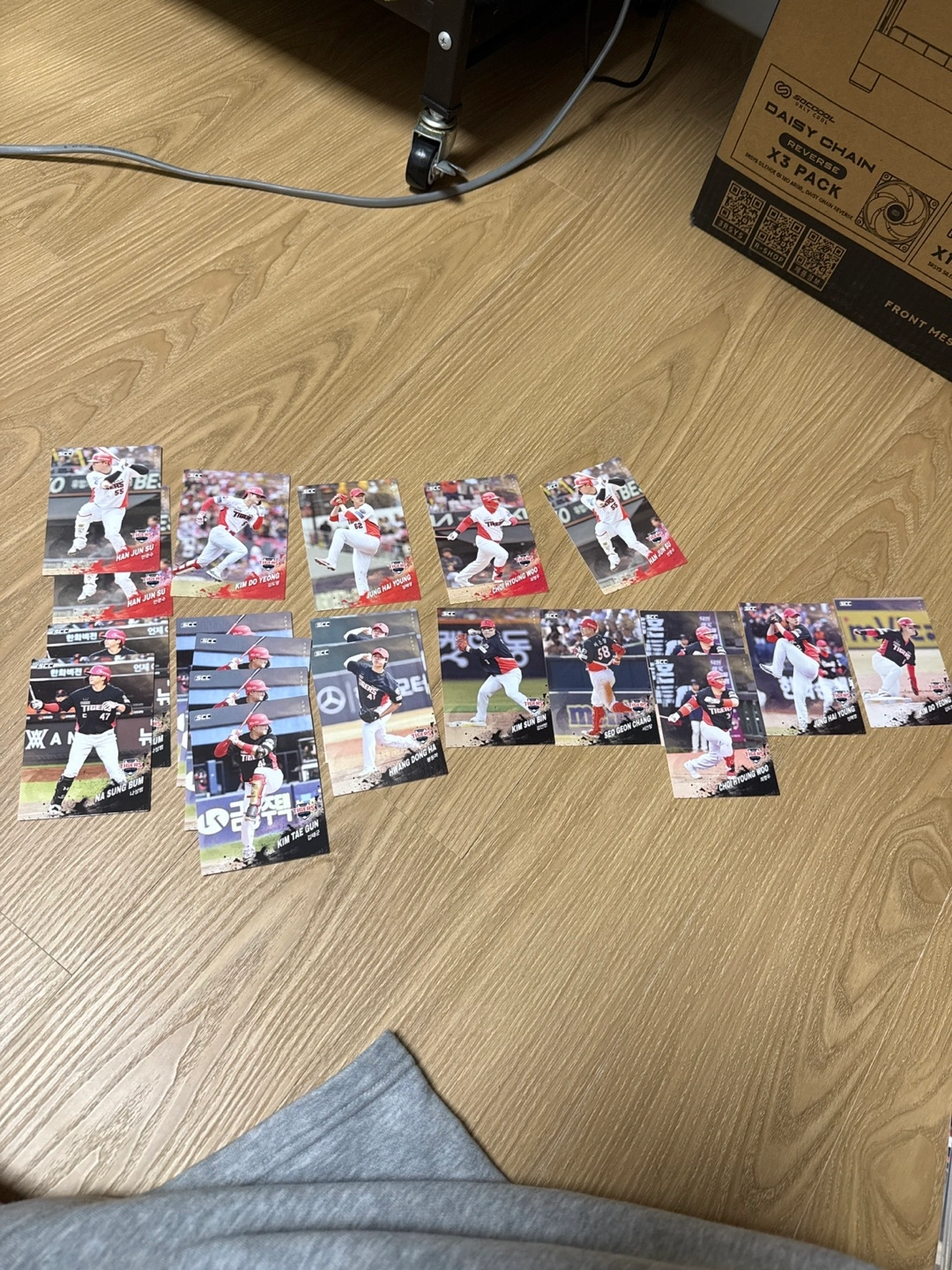 2025 kbo 기아 일반카드 판매합니다.다른팀 중복가능(5개당 1500원) | 취미/게임/음반 | 당근 중고거래