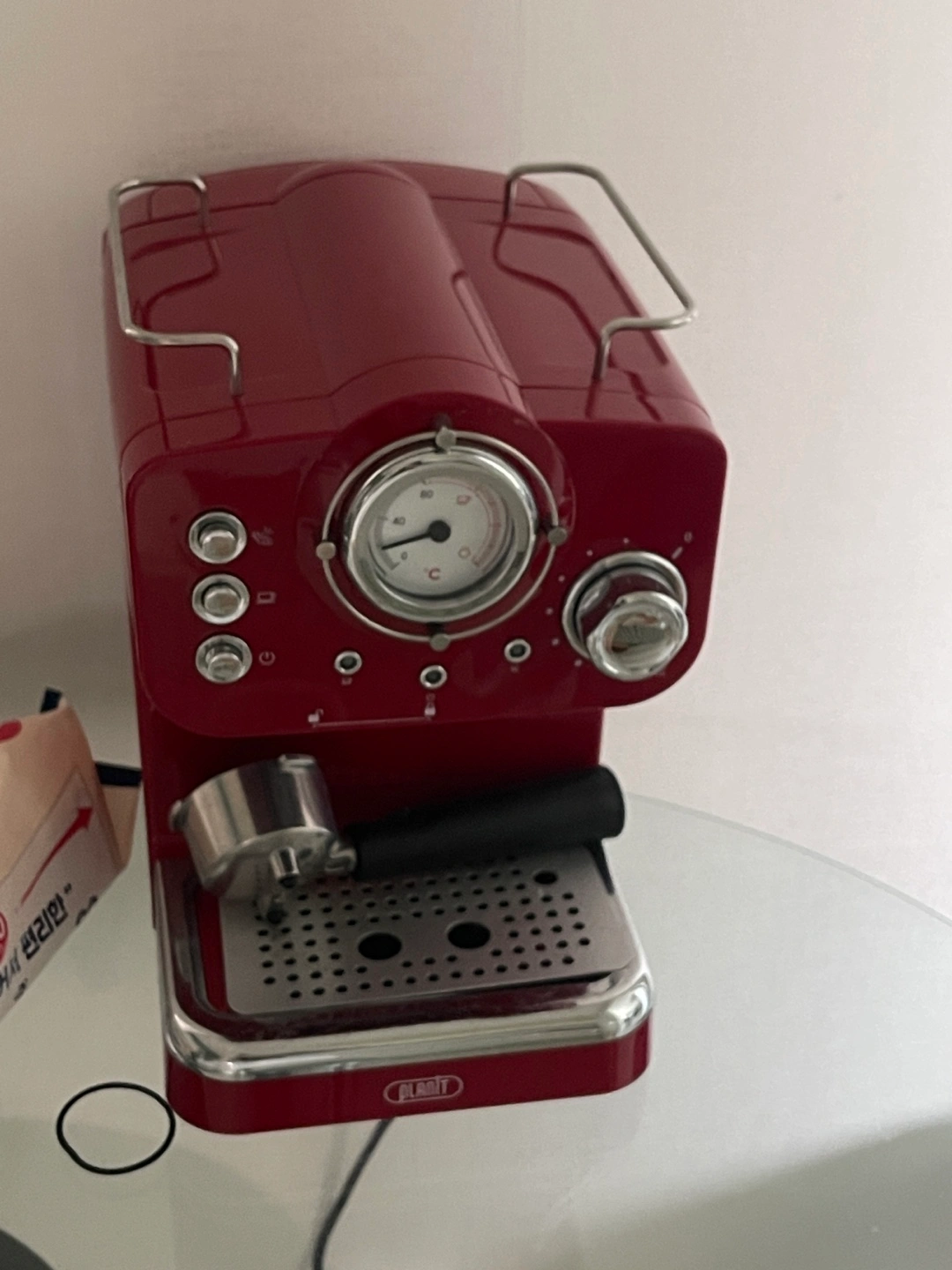 PLAZZ 에스프레소 머신 레드 | 생활가전 | 당근 중고거래