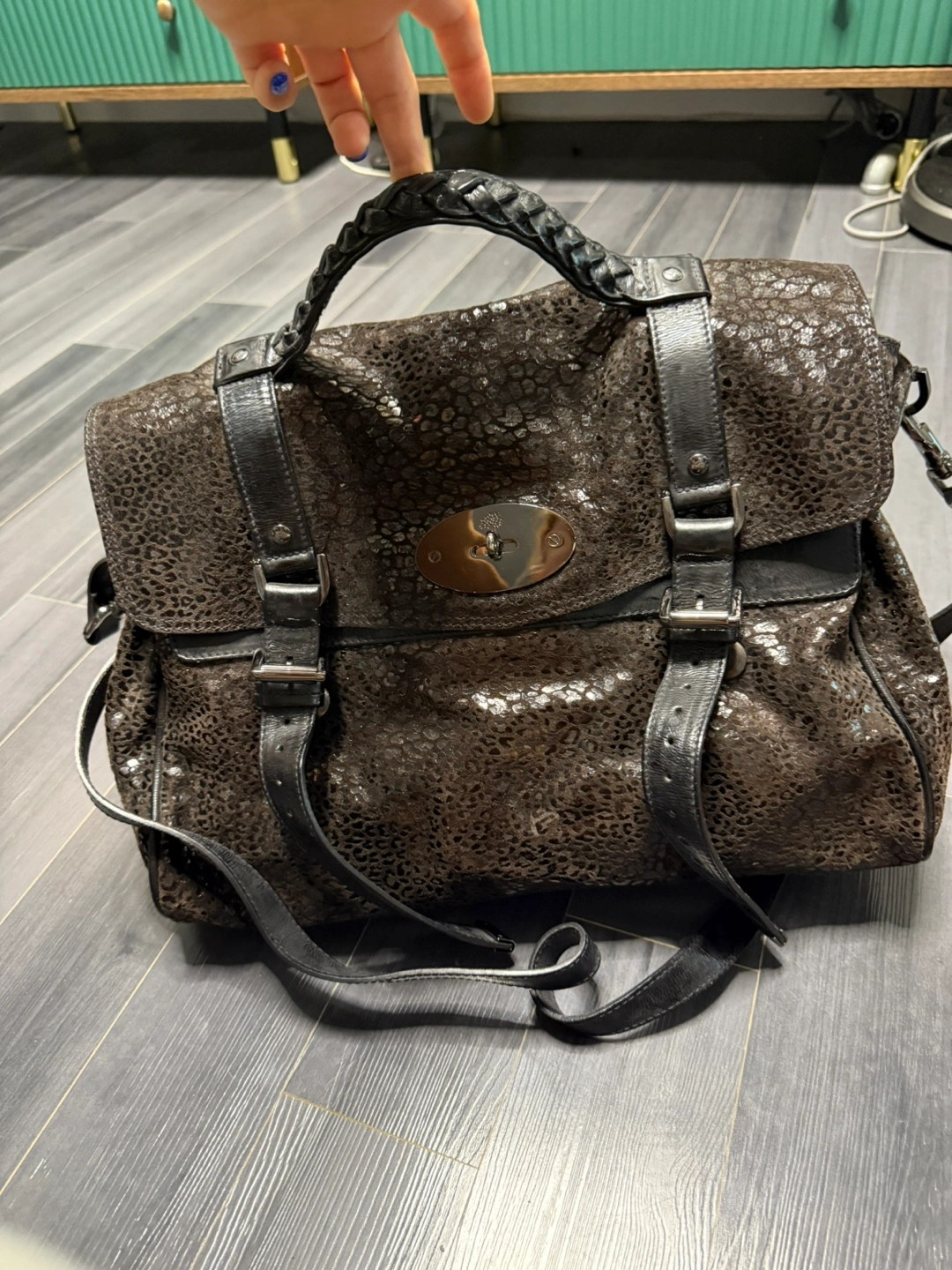 멀버리 브라운 레오파드 가방 | 여성잡화 | 당근 중고거래