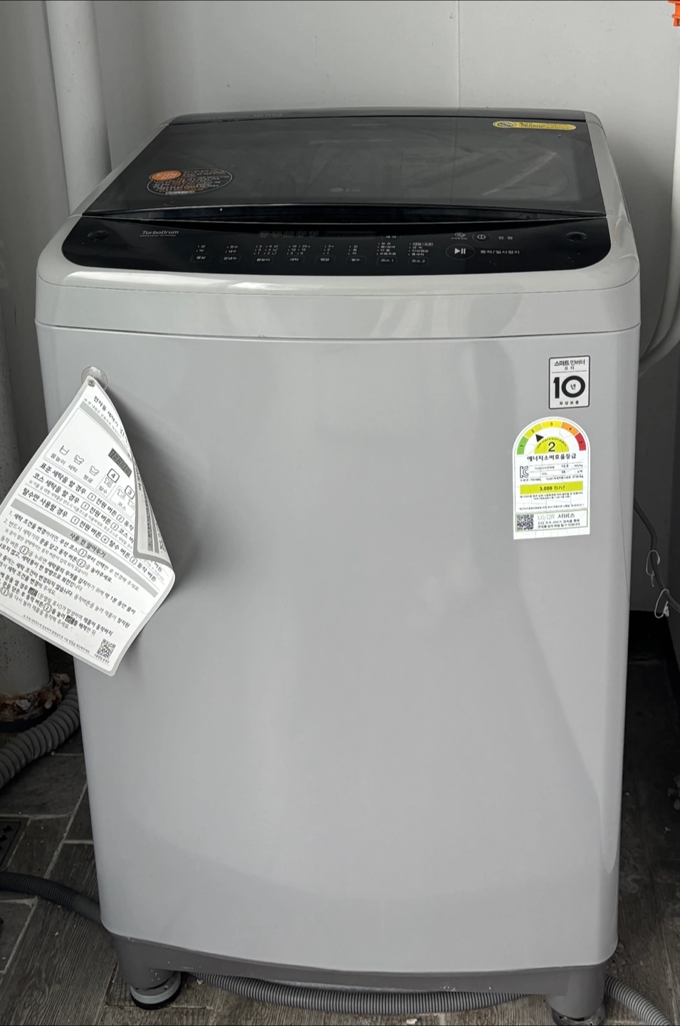 LG 통돌이 세탁기 스마트인버터 10kg TR10BL | 생활가전 | 당근 중고거래