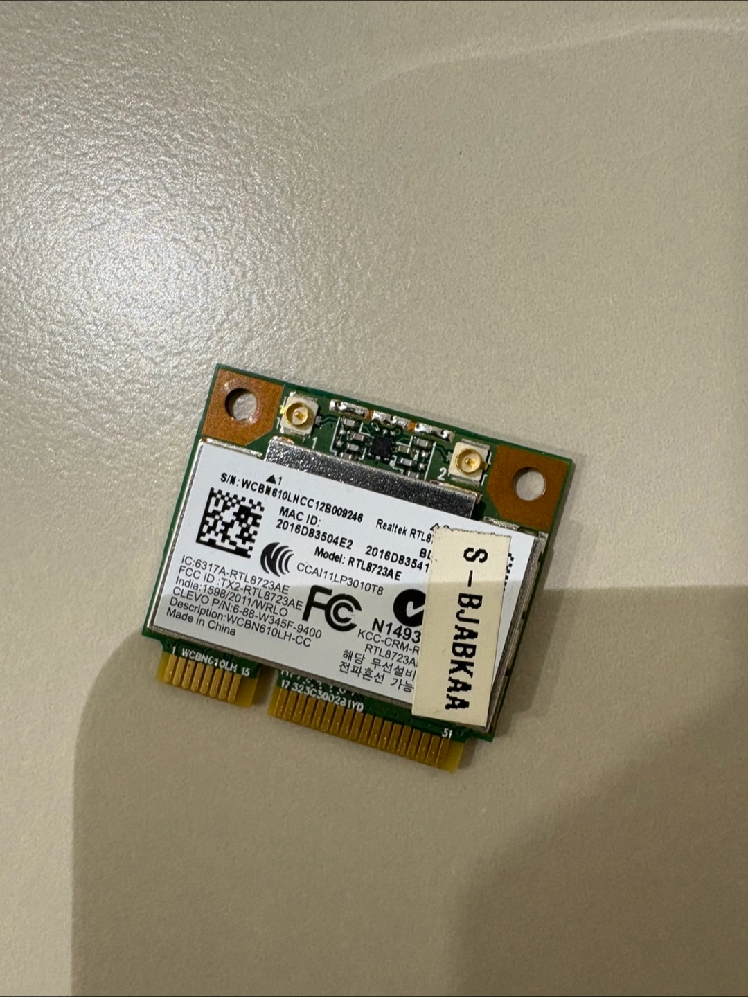 Realtek RTL8723AE 노트북 무선 랜카드 | 디지털기기 | 당근 중고거래
