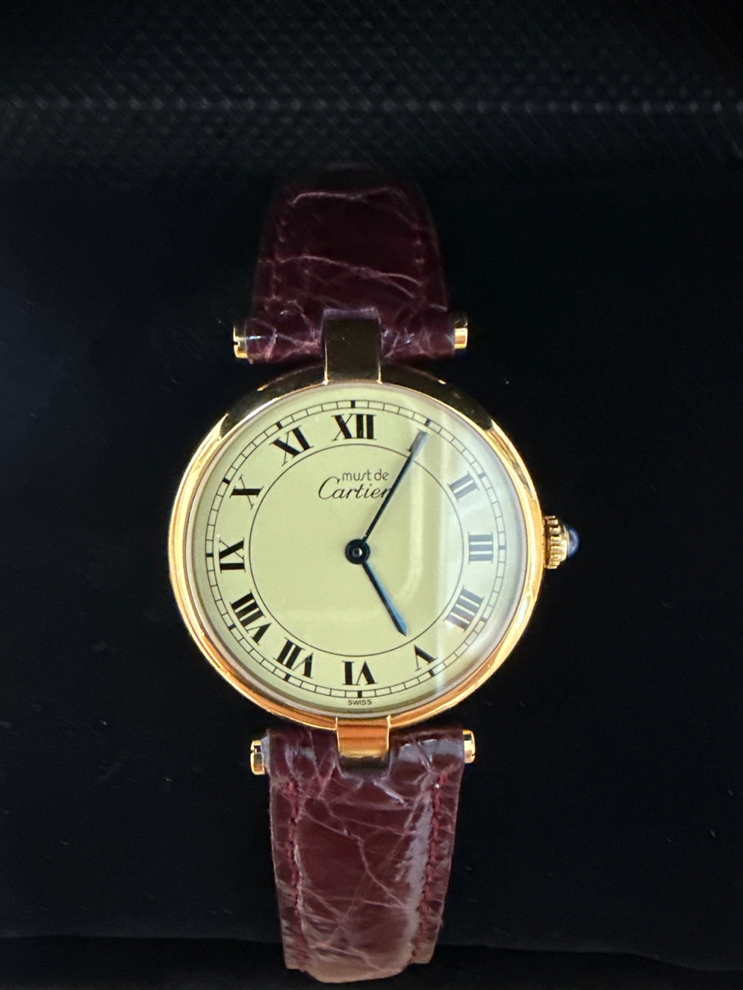 까르띠에 시계 원형 머스트 Vendome (정품보증서) | 남성패션/잡화 | 당근 중고거래