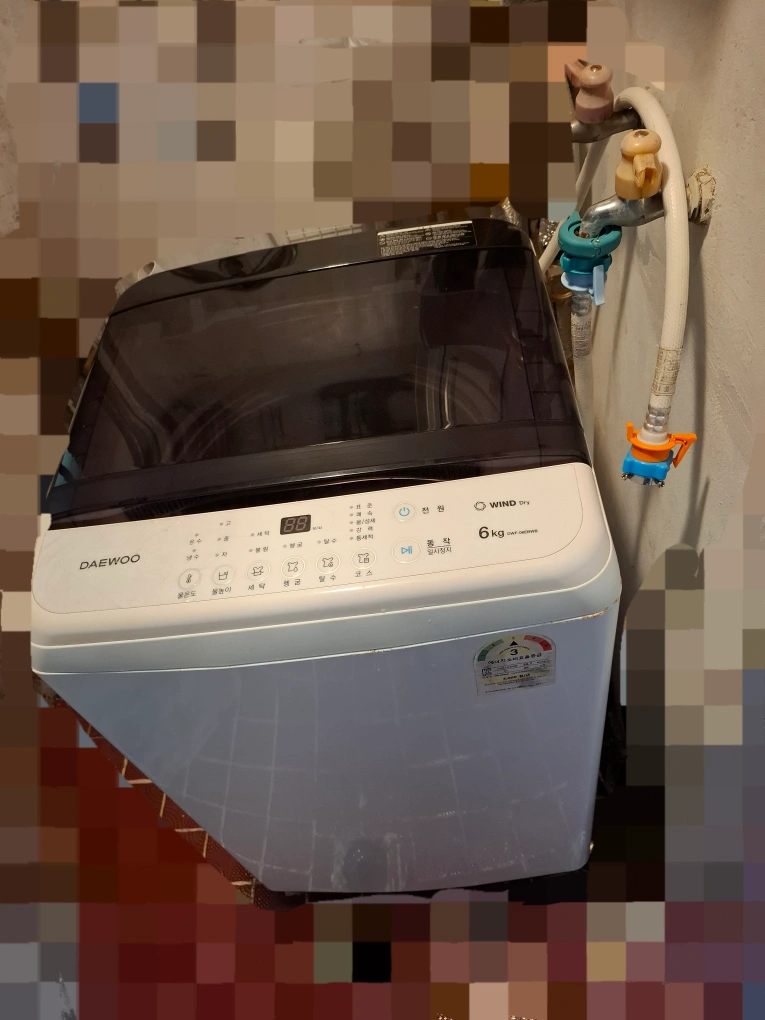 대우 6kg 세탁기 DWF-06EBW6 | 생활가전 | 당근 중고거래