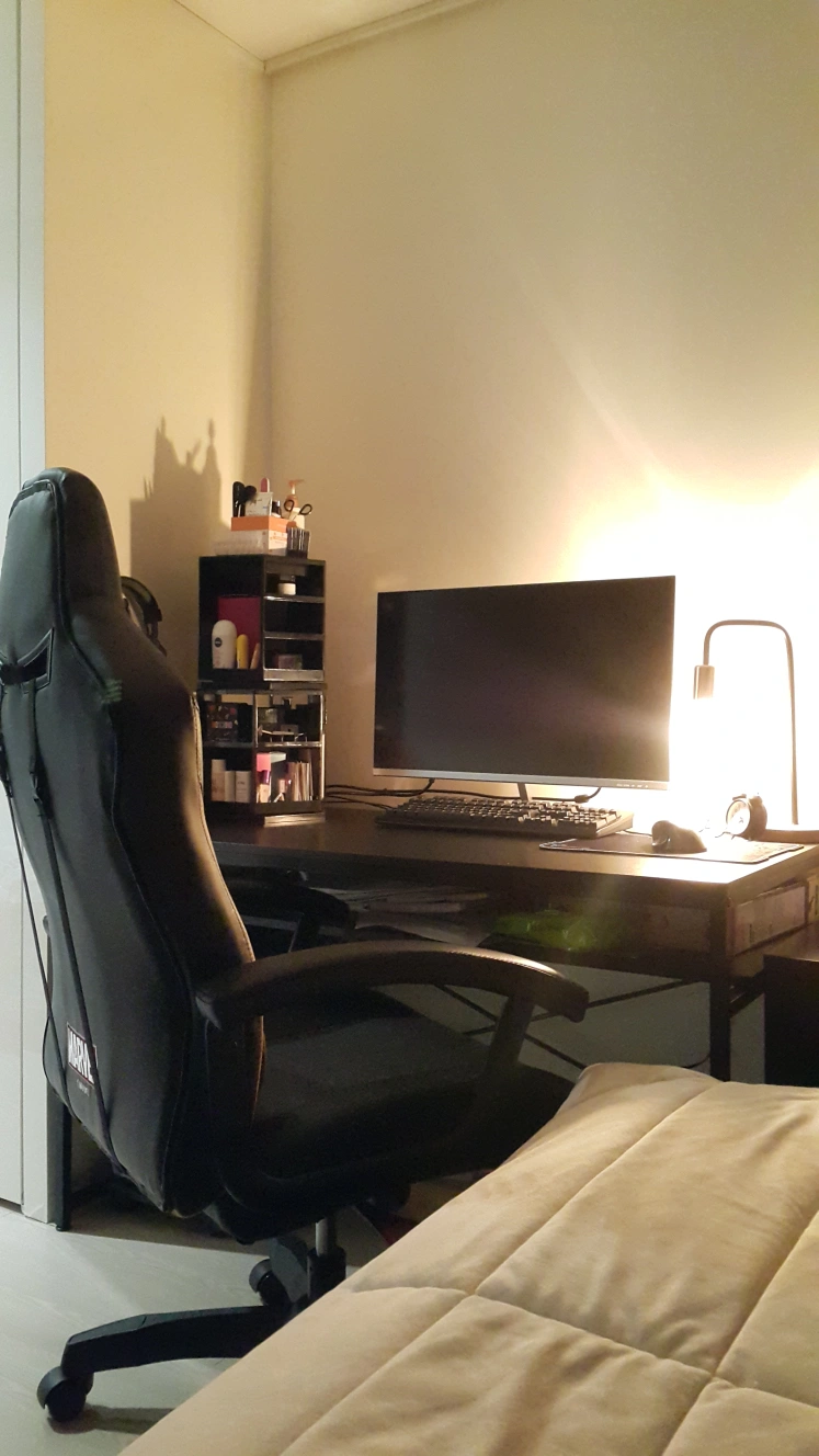 블랙 철제 컴퓨터 책상 | 가구/인테리어 | 당근 중고거래