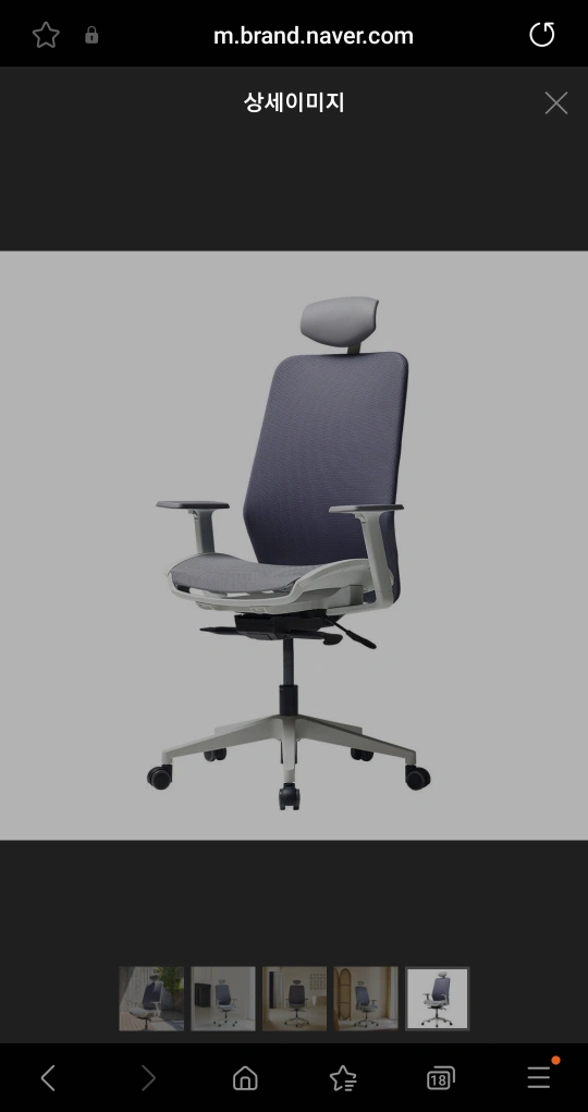 듀오백 Q1-W AIRO 메쉬 의자 | 가구/인테리어 | 당근 중고거래