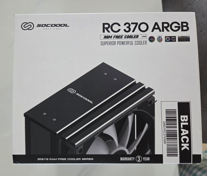 RC 370 ARGB 쿨러 컴퓨터쿨러 | 디지털기기 | 당근 중고거래