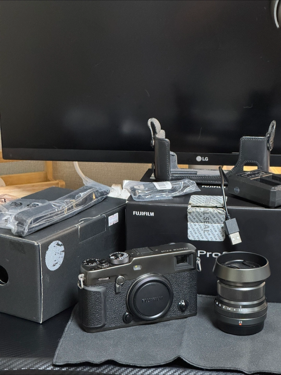 후지필름 X-Pro3 듀라블랙 + Fujifilm XF 23mm f2 그라파이트 풀박스 | 디지털기기 | 당근 중고거래