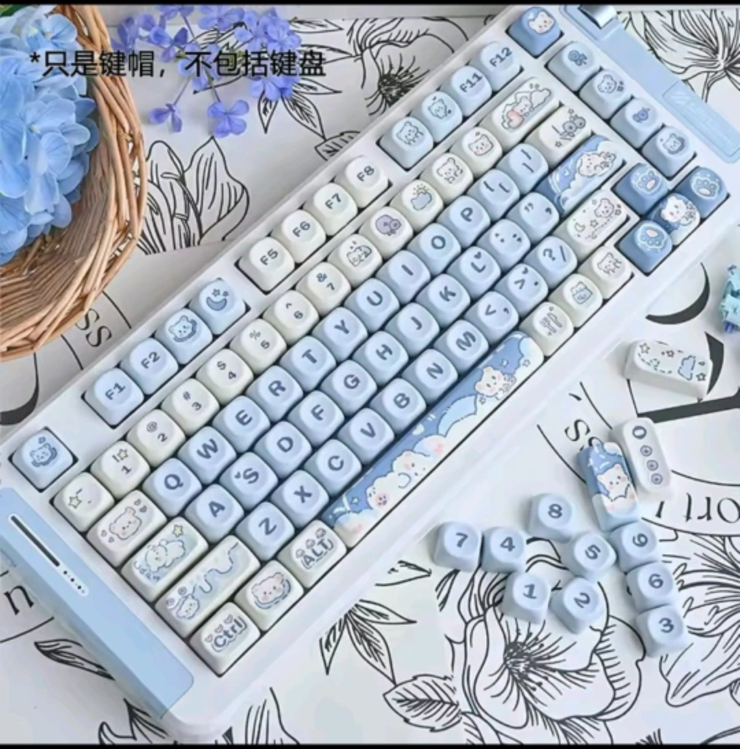 고양이 조약돌 MOA 키캡 132개 | 디지털기기 | 당근 중고거래