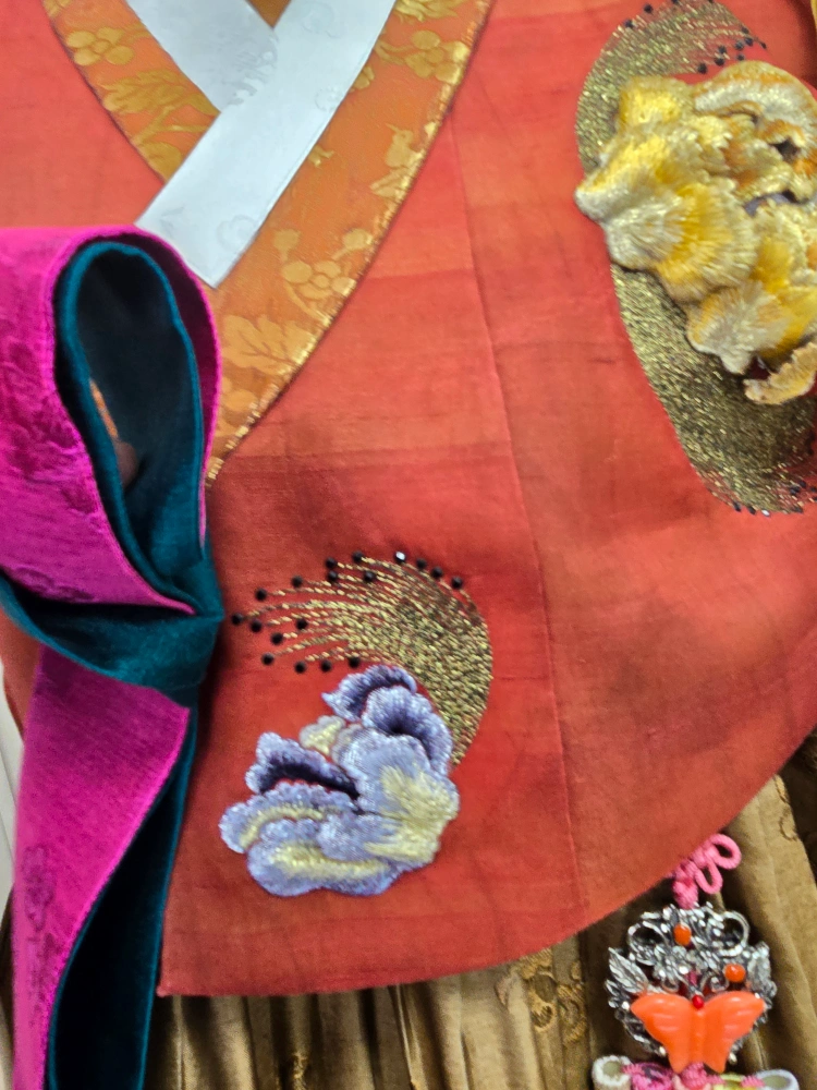 조선명주 고급한복 | 여성의류 | 당근 중고거래