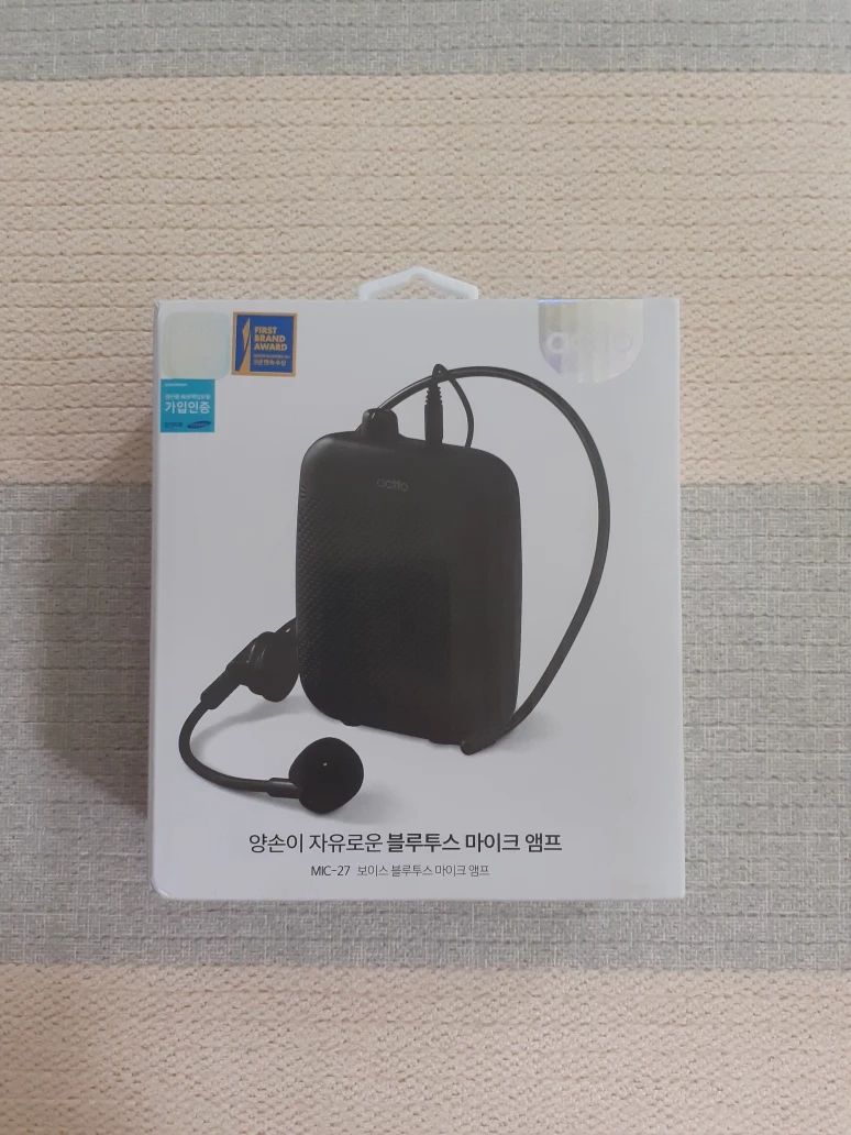 Actto MIC-27 블루투스 마이크 | 디지털기기 | 당근 중고거래