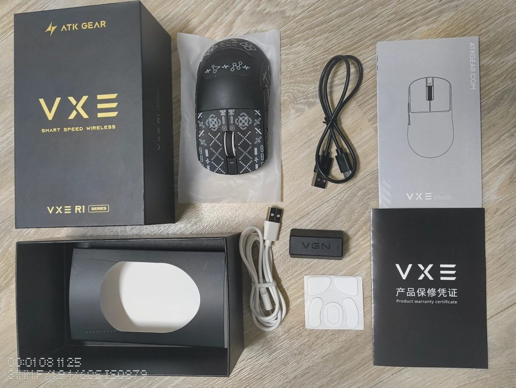 VXE 잠자리 R1 pro max 무선마우스+울트라글라이드 피트 | 디지털기기 | 당근 중고거래