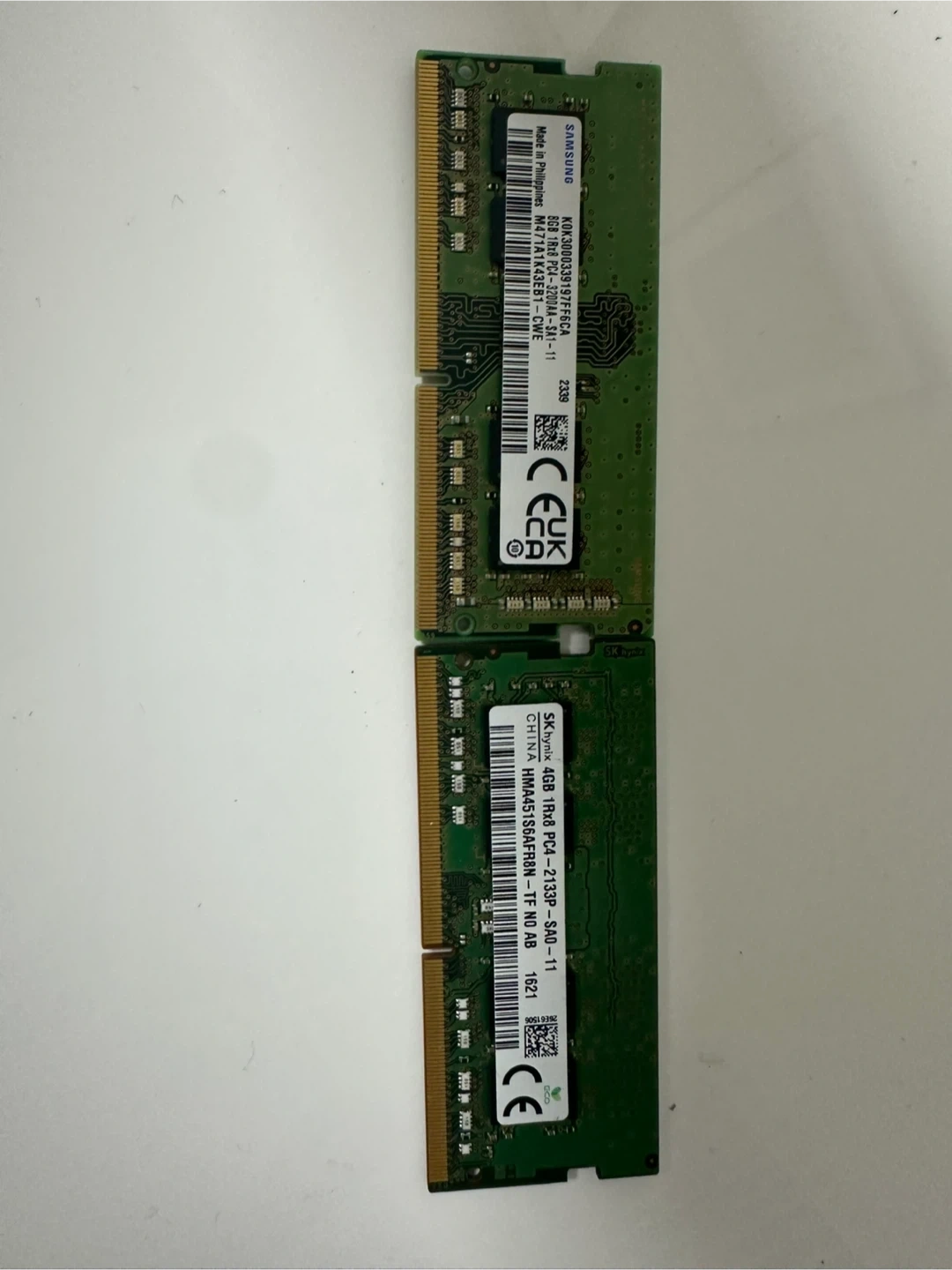 Ddr4 노트북용 삼성 8GB + 하이닉스 4GB RAM 개당 구매 가능 | 디지털기기 | 당근 중고거래