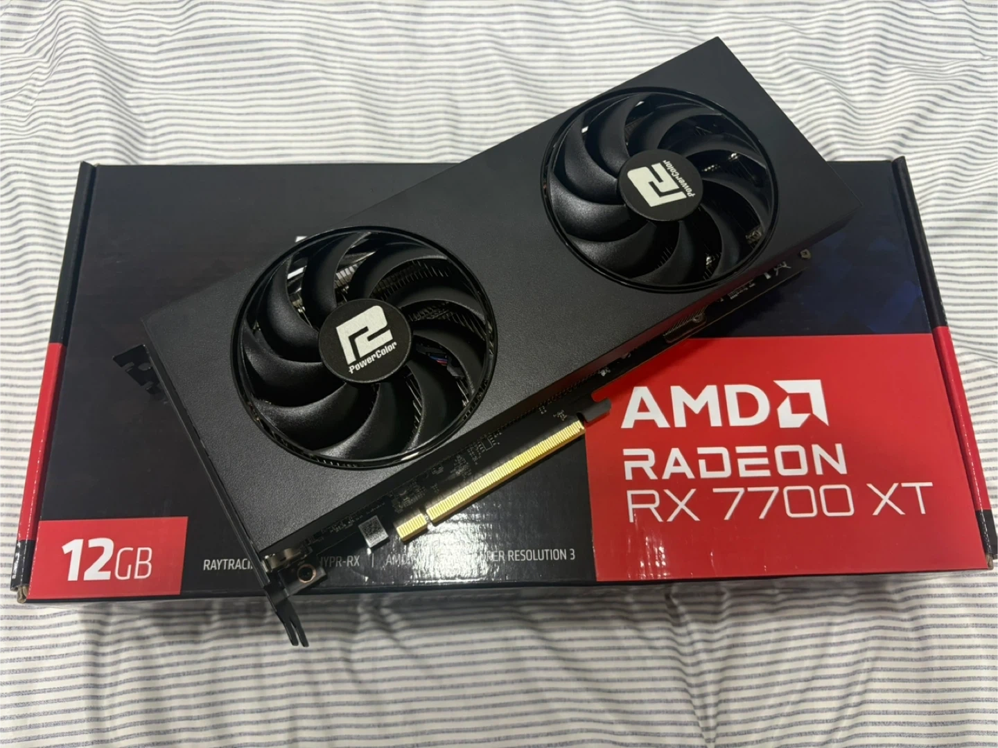 PowerColor RX 7700 XT 12GB(중고나라 판매완료) | 디지털기기 | 당근 중고거래