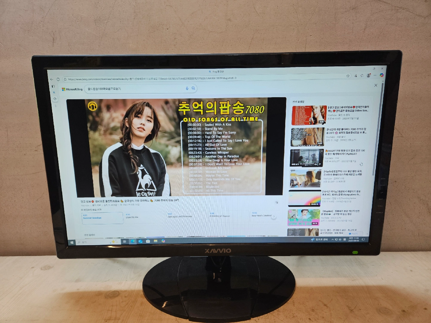 XAVVIO 24인치 모니터 스피커내장제품 | 생활가전 | 당근 중고거래