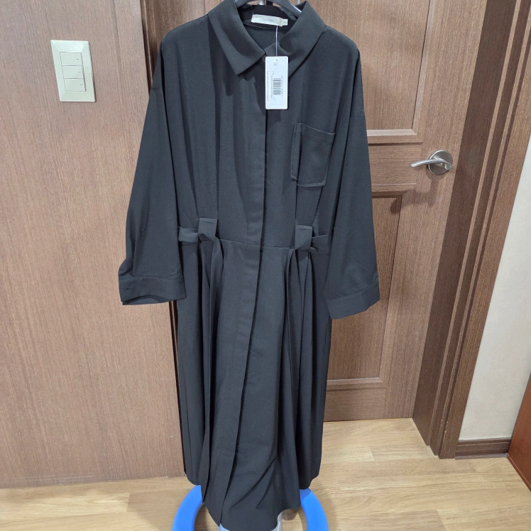 [새상품]블랙 셔츠 원피스 77~88 (빅사이즈, 플러스사이즈) | 여성의류 | 당근 중고거래