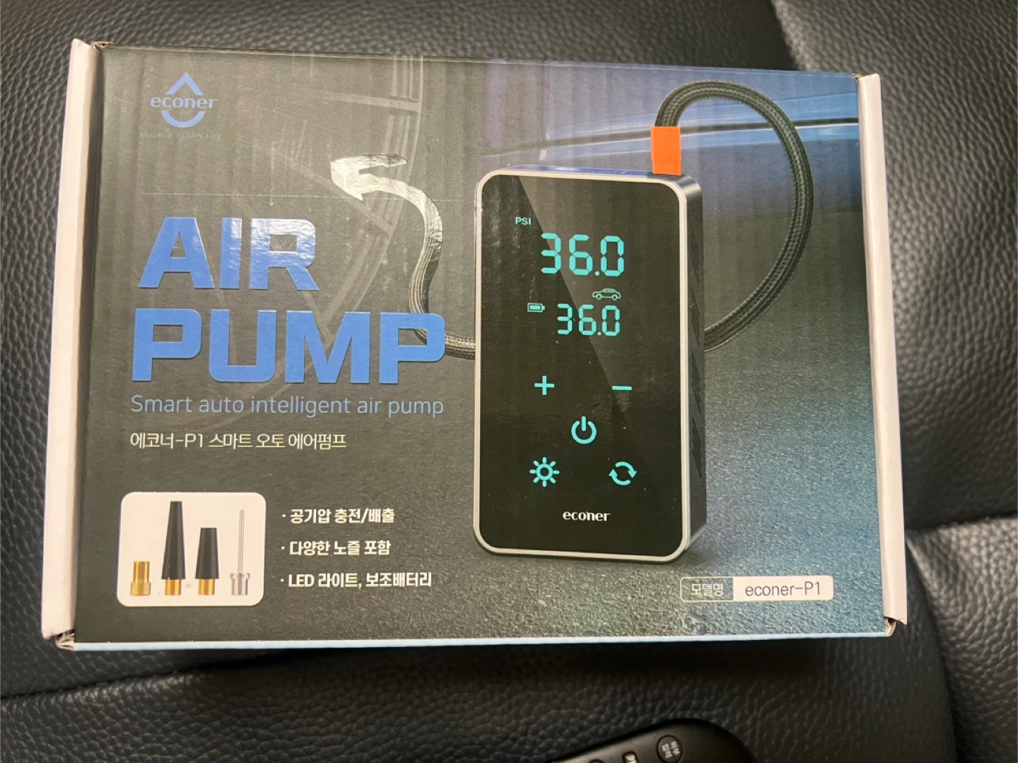 에코너 P1 스마트 오토 에어펌프 새상품 | 디지털기기 | 당근 중고거래