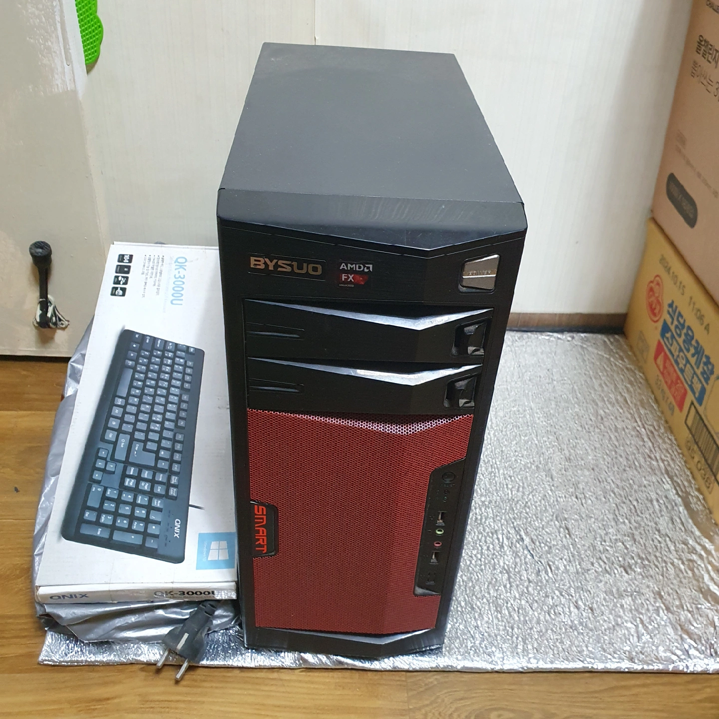 BYSUO AMD FX 컴퓨터 본체 + 키보드 | 디지털기기 | 당근 중고거래