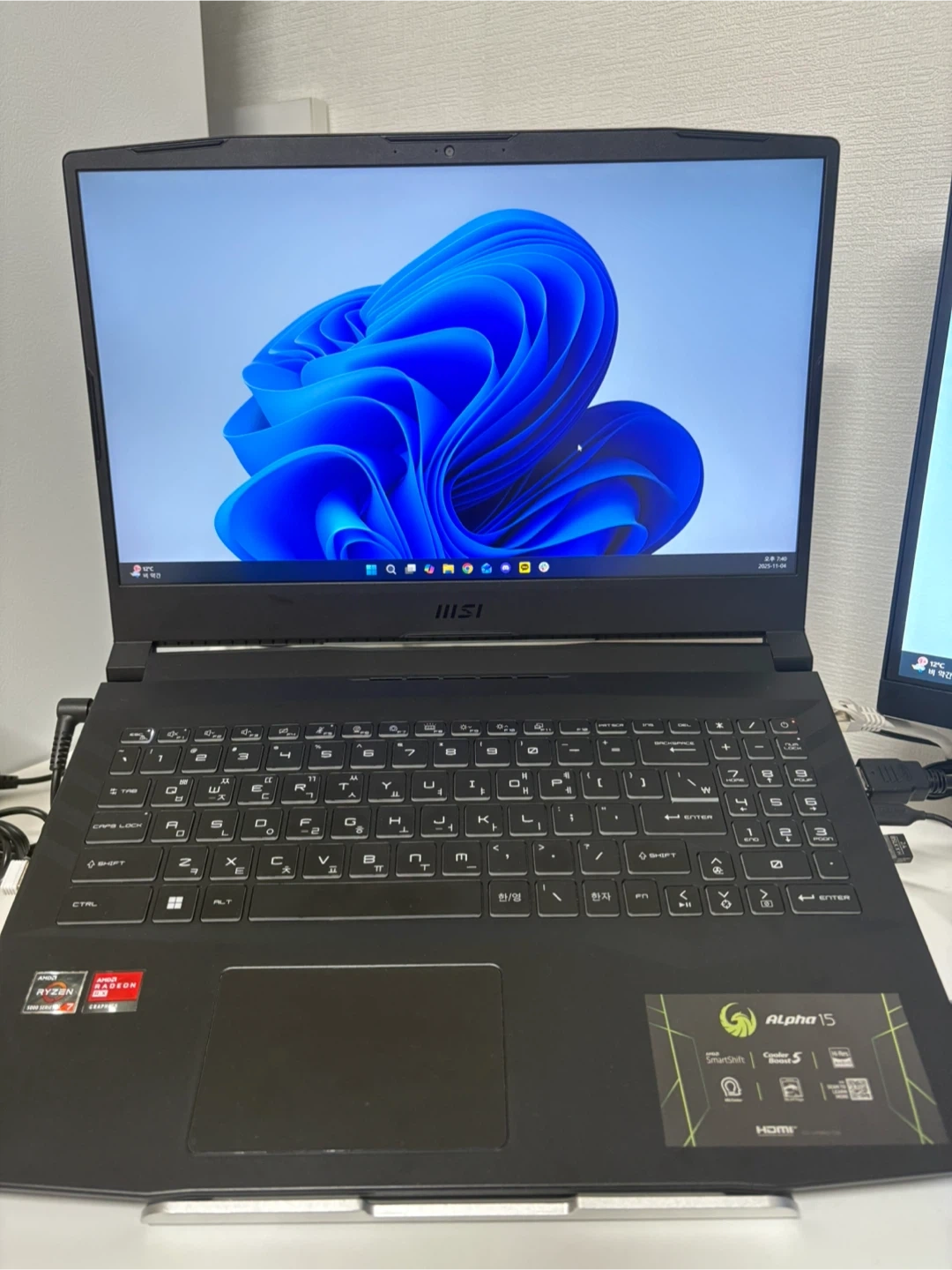 MSI Alpha 15 게이밍 노트북 | 디지털기기 | 당근 중고거래