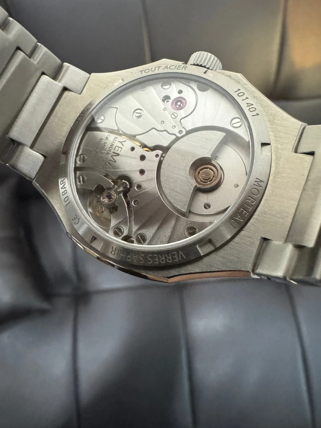 YEMA 예마 리스트마스터 슬림39mm 블루 25년4월 | 남성패션/잡화 | 당근 중고거래