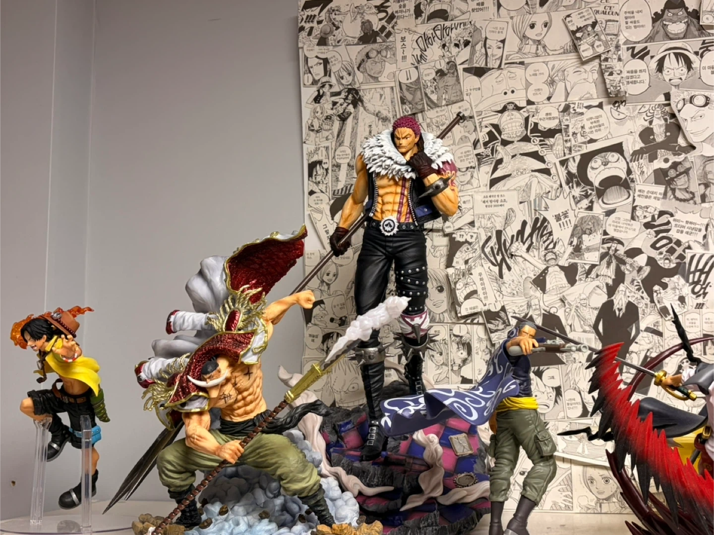 원피스 카타쿠리 흰수염 에드워드 뉴게이트 벤베크만 에이스 피규어 | 취미/게임/음반 | 당근 중고거래